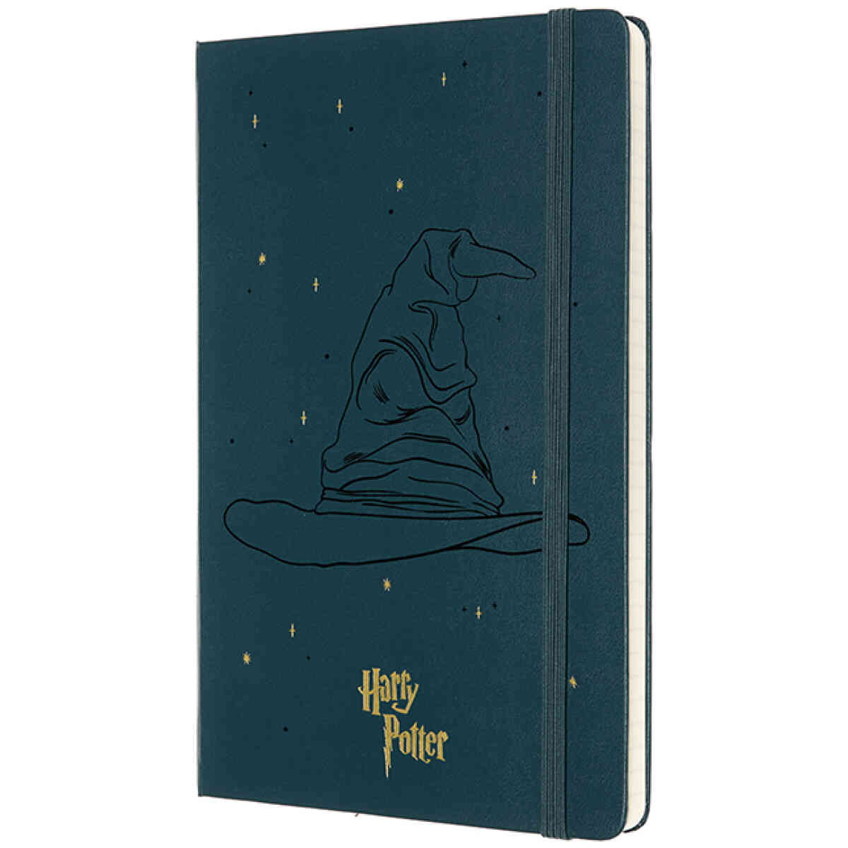 Classic Hard Linjerad Large Harry Potter 1/7, Grön - Lexis Papper