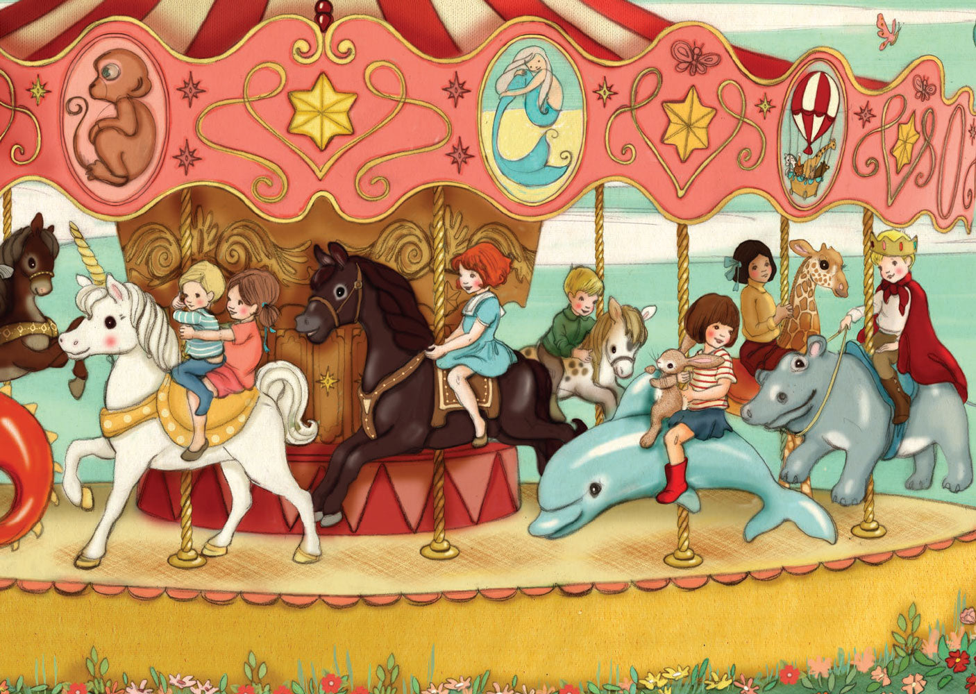 Fairground Carousel - Lexis Papper