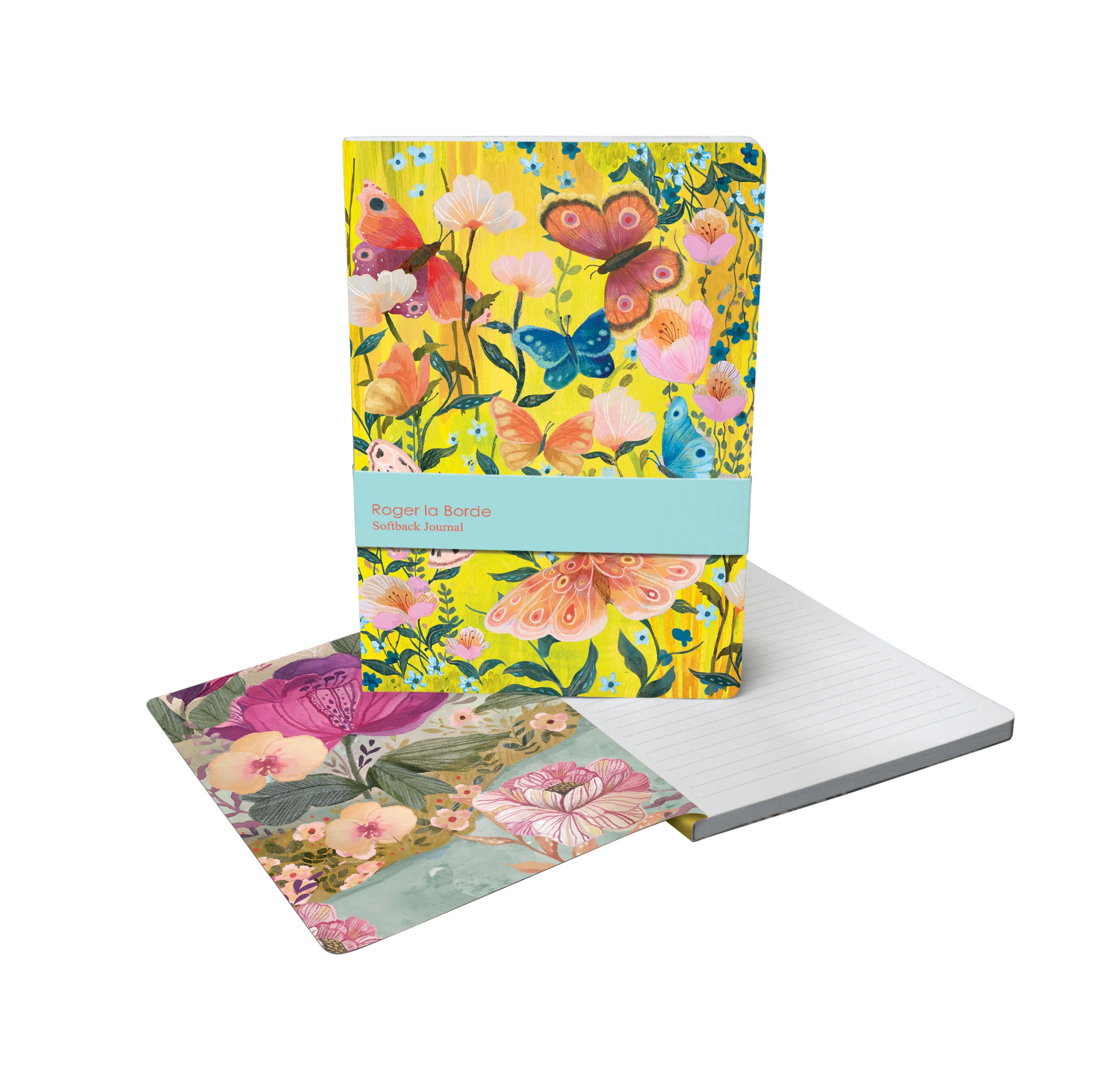 Butterfly Ball Sunshine A5 Softback Journal - Lexis Papper